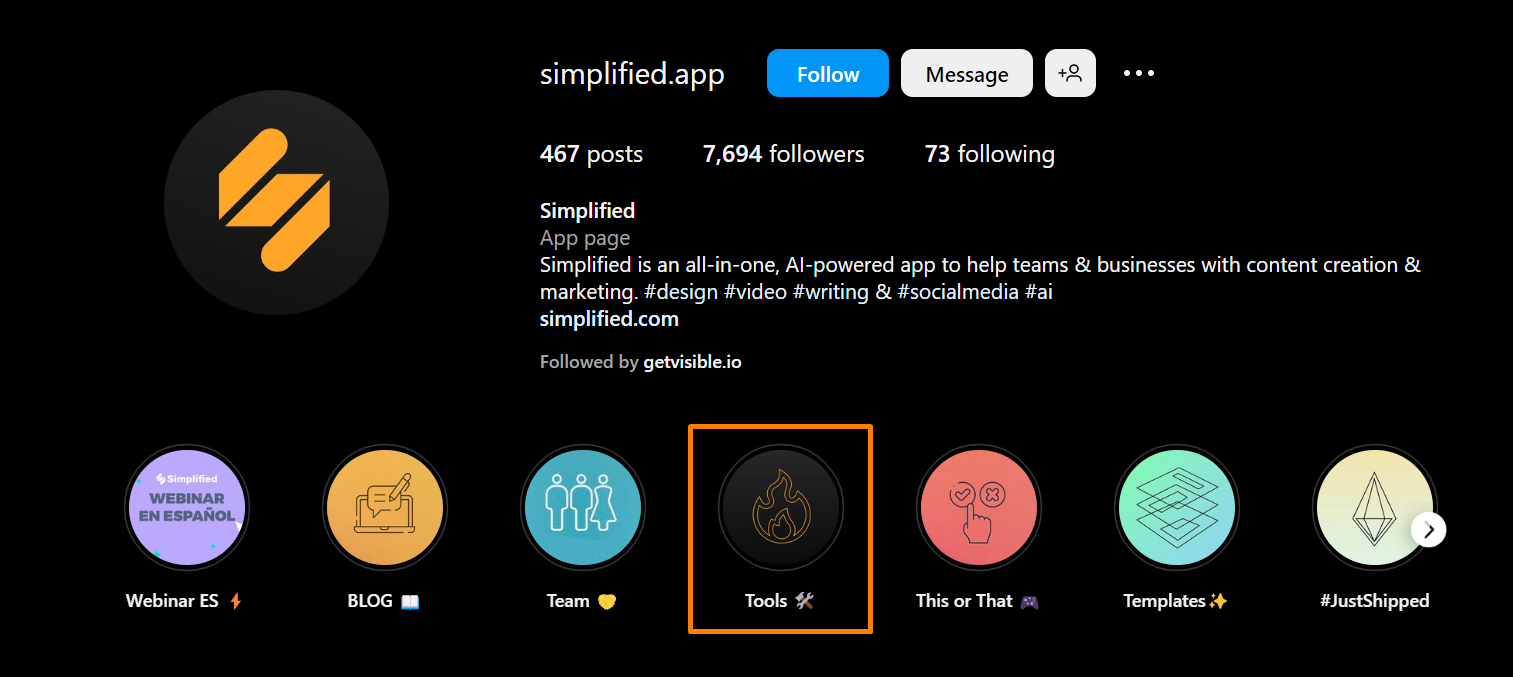 Build A Brand With These 13 Instagram Highlight Ideas | Simplified